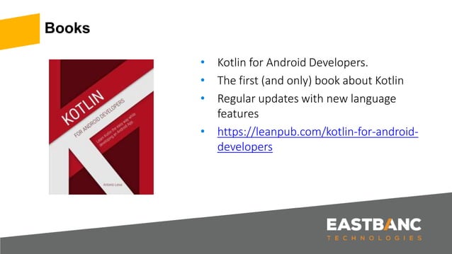 Introduction To Kotlin Language And Its Application To Android Platform Ppt
