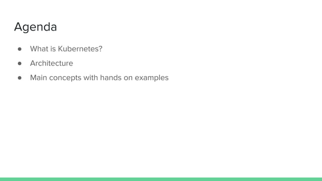 Introduction to kubernetes | PDF