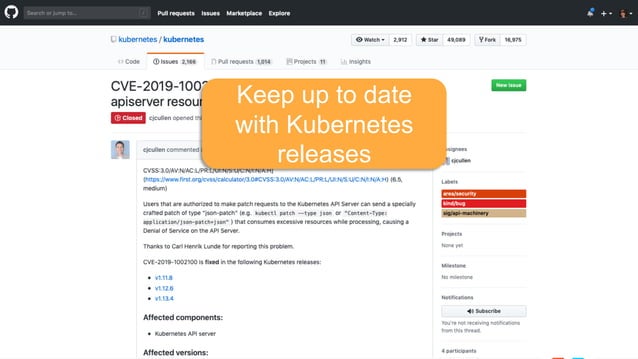 Introduction to Kubernetes Security (Aqua & Weaveworks) | PDF | Cloud ...
