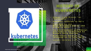 Introduction to kubernetes | PPT