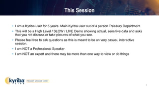 Introduction to Kyriba for Prospective Clients | PDF