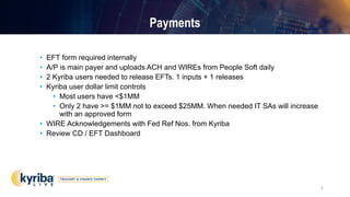 Introduction to Kyriba for Prospective Clients | PDF