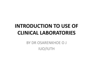 INTRODUCTION TO LABORATORY MEDICINE.pptx