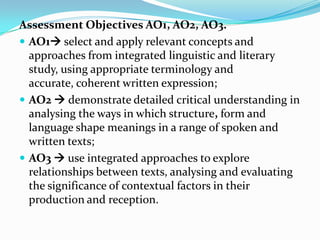 Introduction to Language and Literature | PPTX