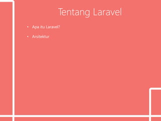 Introduction to Laravel | PDF