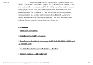 Introduction to Large Language Models and the Transformer Architecture.pdf