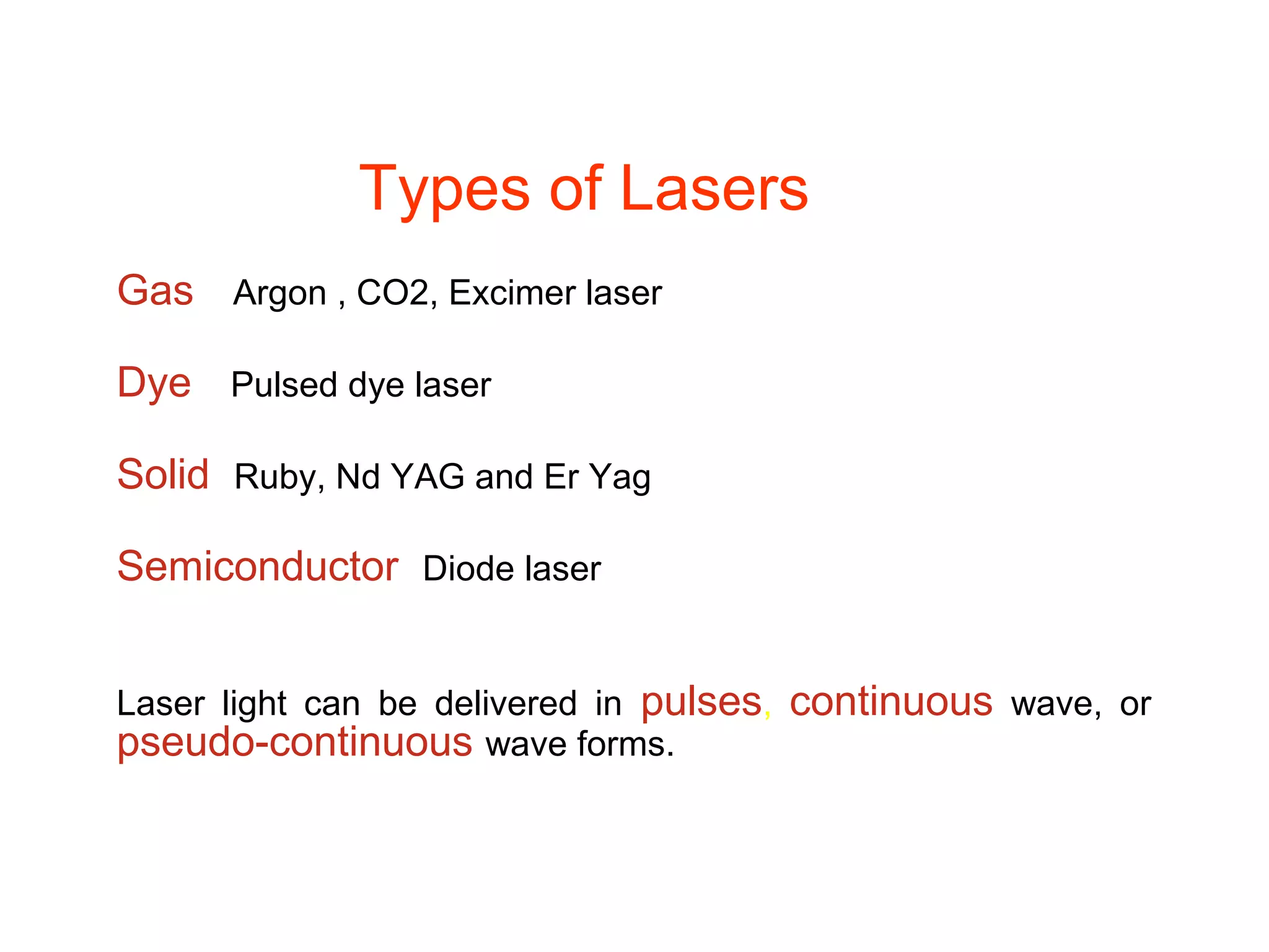 Introduction to laser dermatology 3 | PPT