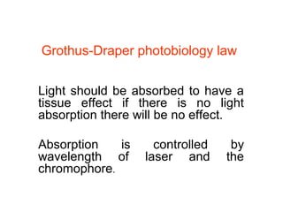 Introduction to laser dermatology 3 | PPT