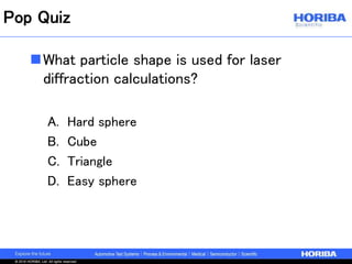 Introduction to laser diffraction | PDF
