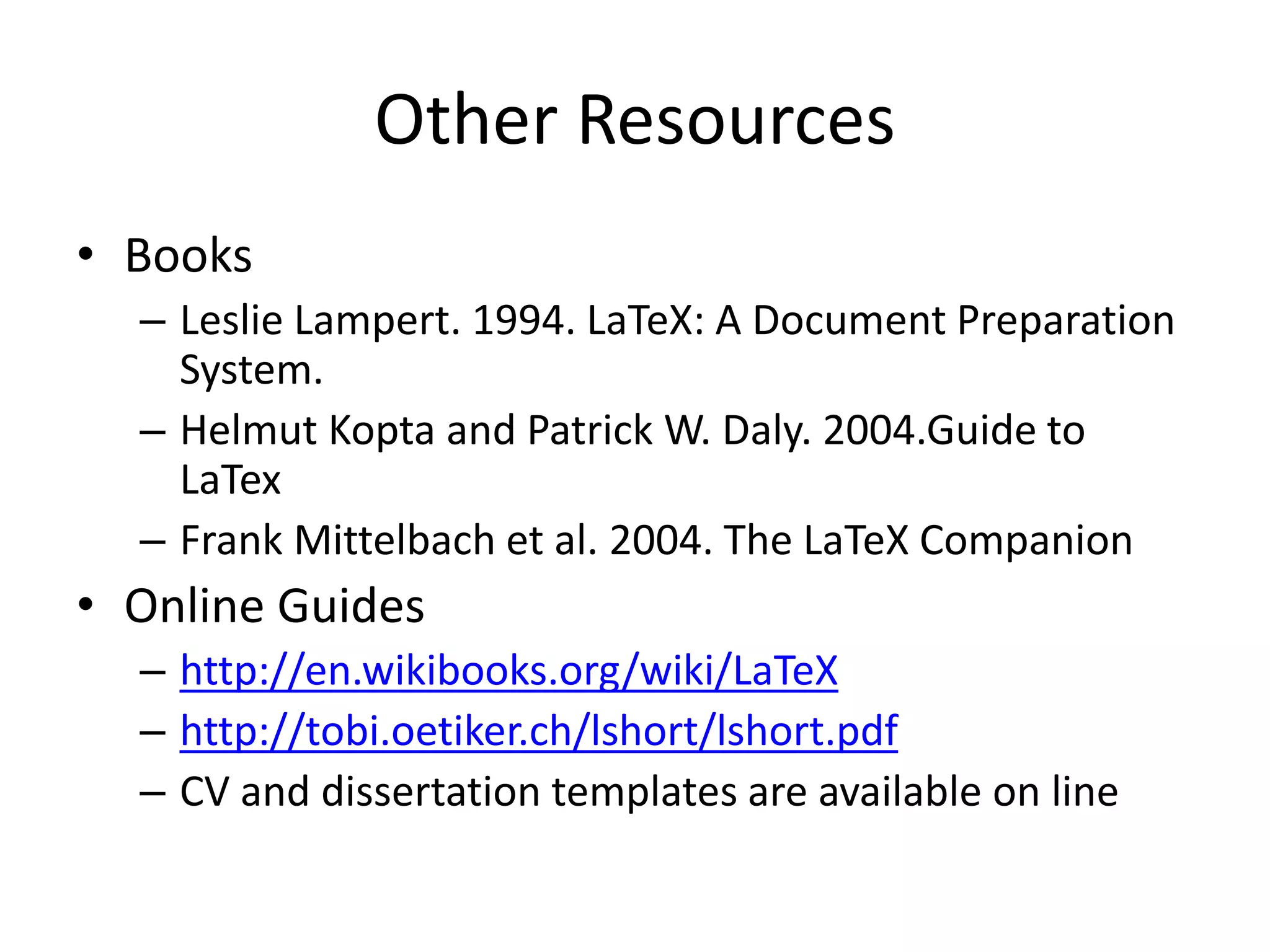 Introduction to LaTeX - Dumitrescu.ppt