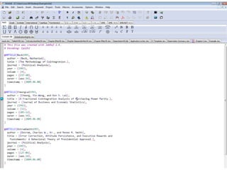 Introduction to LaTeX - Dumitrescu.ppt - It is a slide on the internet ...
