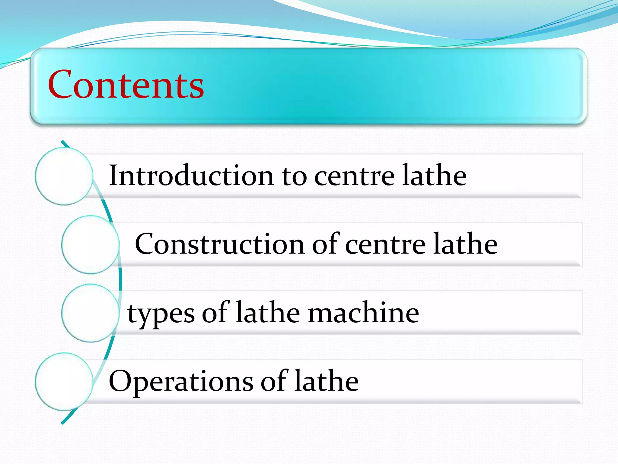 Introduction to lathe machine | PPTX