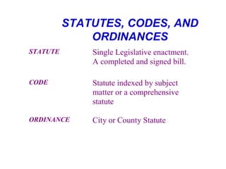 Introduction to law | PPT