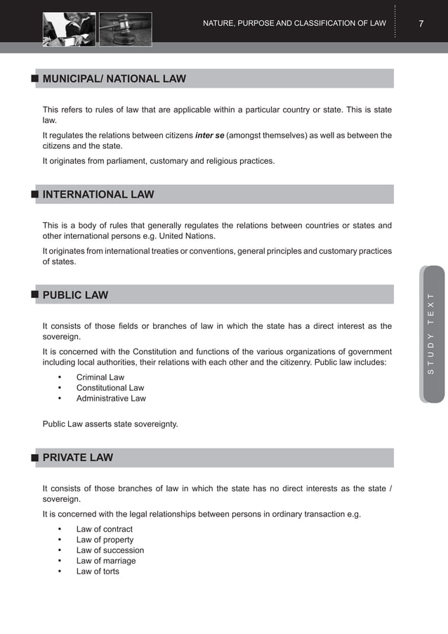Introduction to law | PDF
