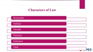 Introduction to law and legal systems | PDF