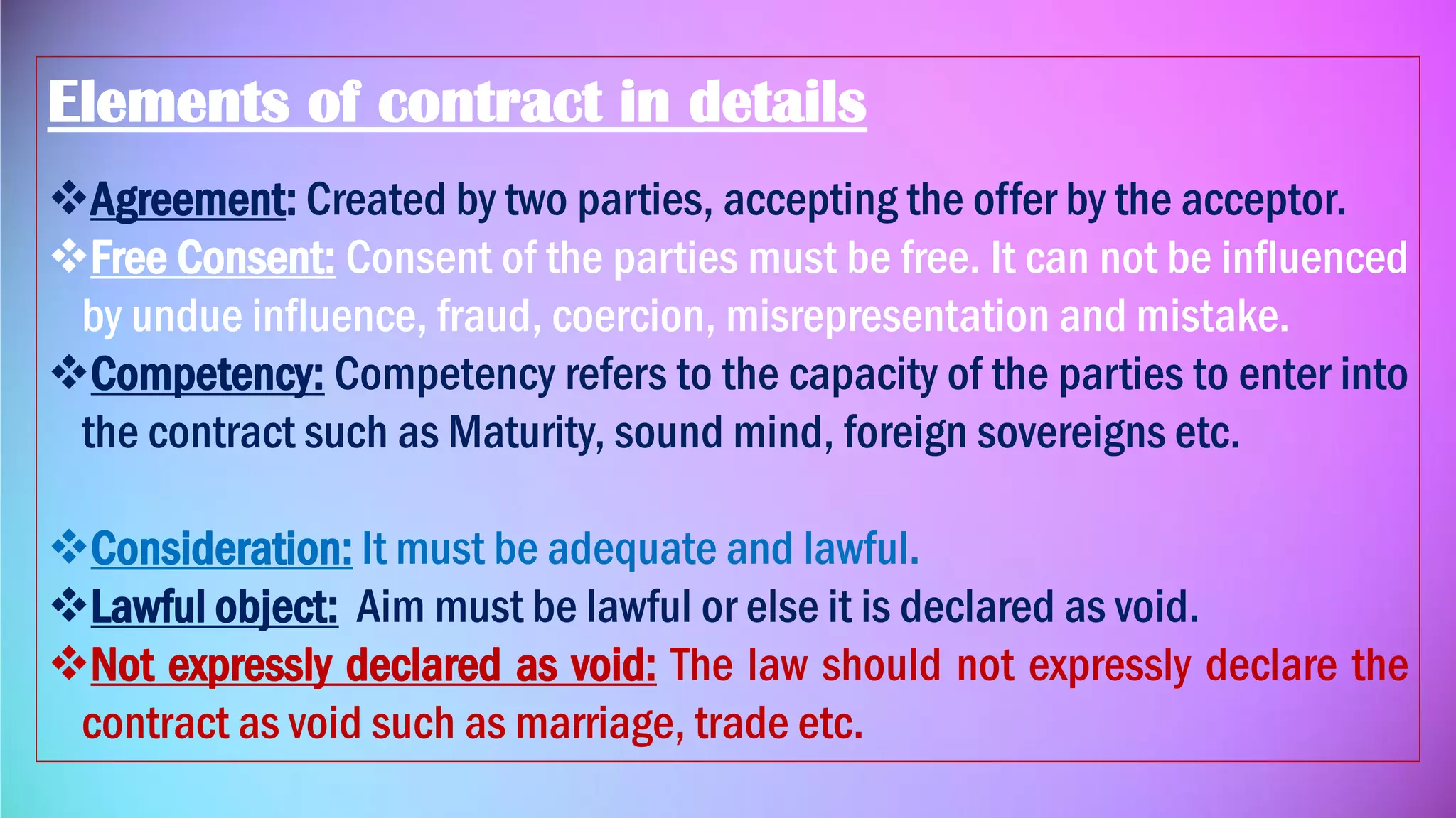 Introduction to law of contract, lec 01 | PPT