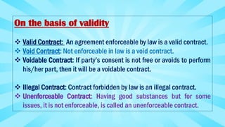Introduction to law of contract, lec 01 | PPT