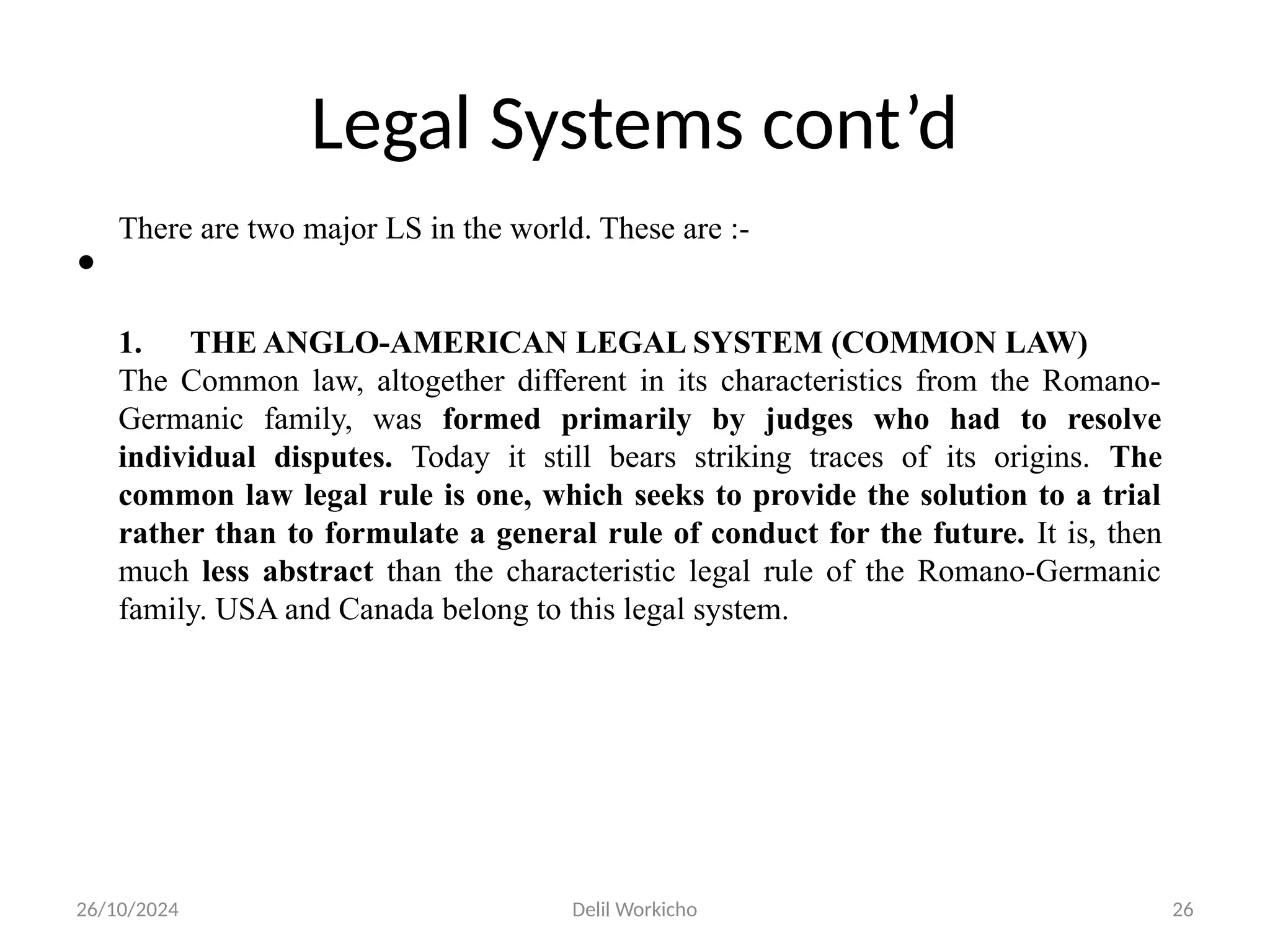 introduction to law lecture notes (Unit 1-7).pptx
