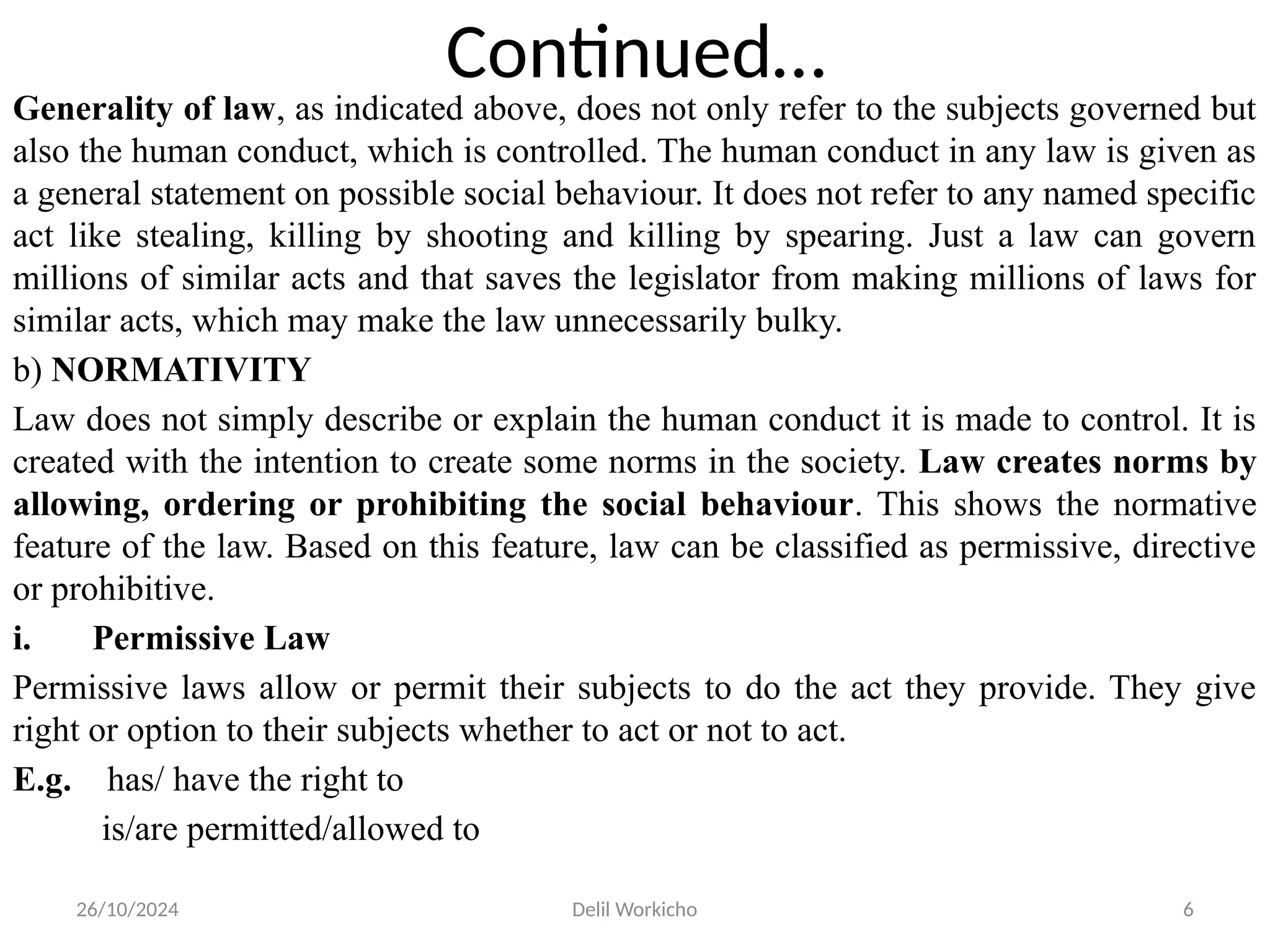 introduction to law lecture notes (Unit 1-7).pptx