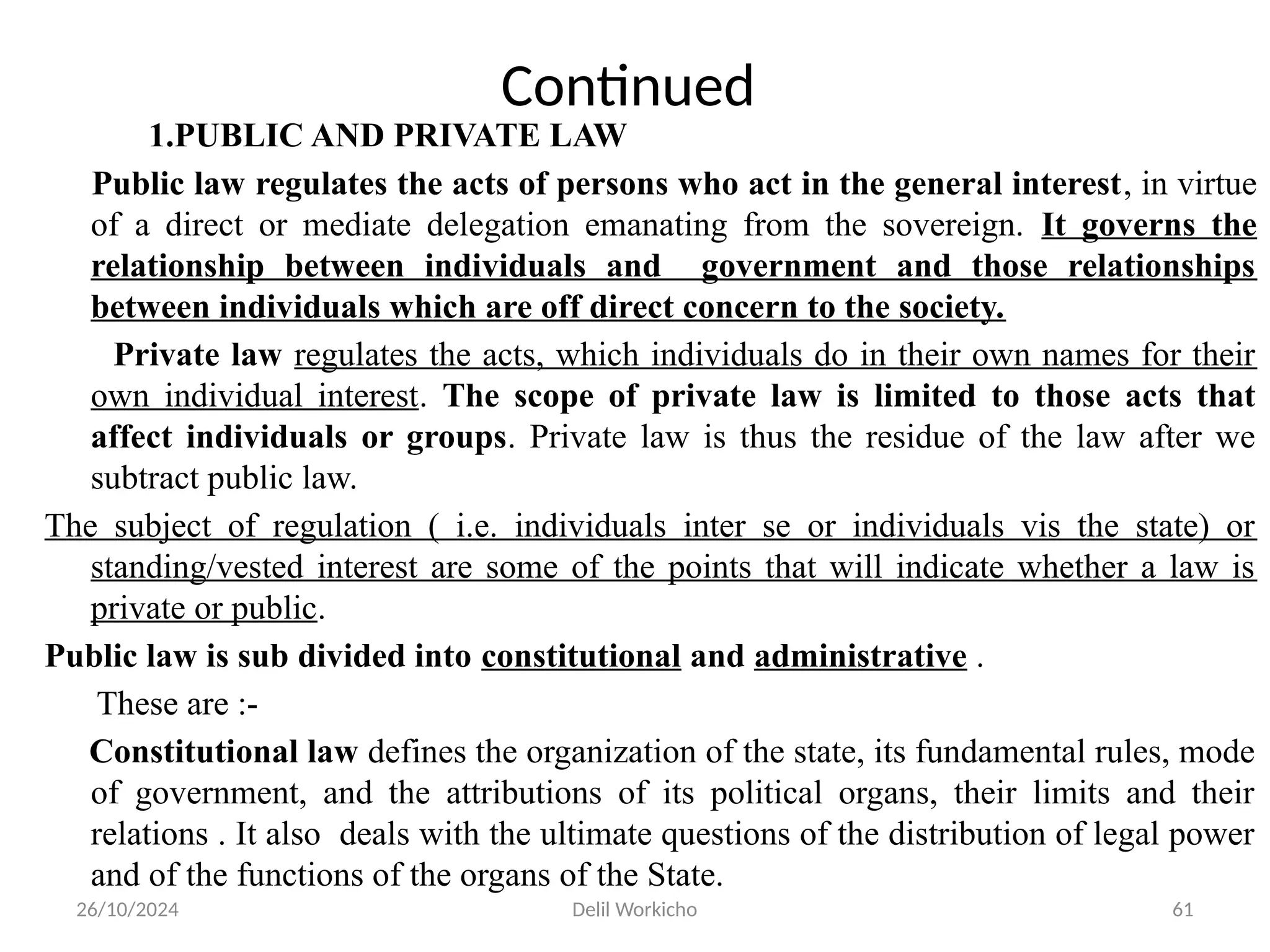 introduction to law lecture notes (Unit 1-7).pptx