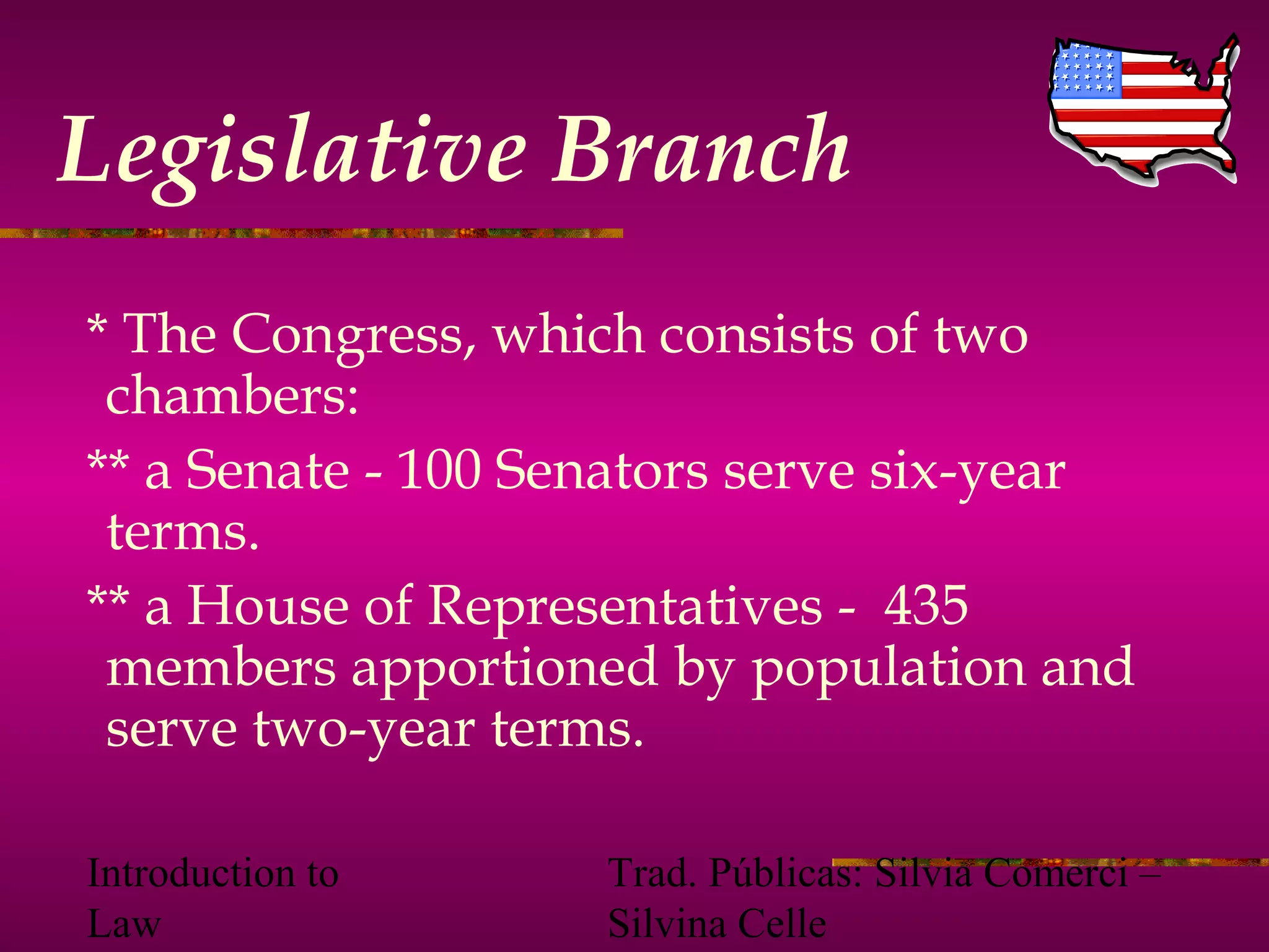 Introduction to law us | PPT