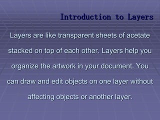 Introduction to layers | PPT