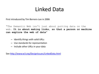 Introduction to Linked Data Platform (LDP) | PPT