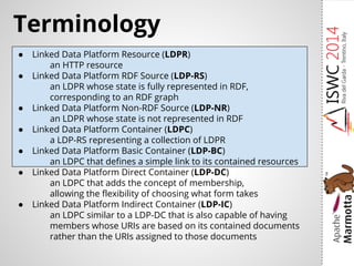 Introduction to LDP in Apache Marmotta | PPT
