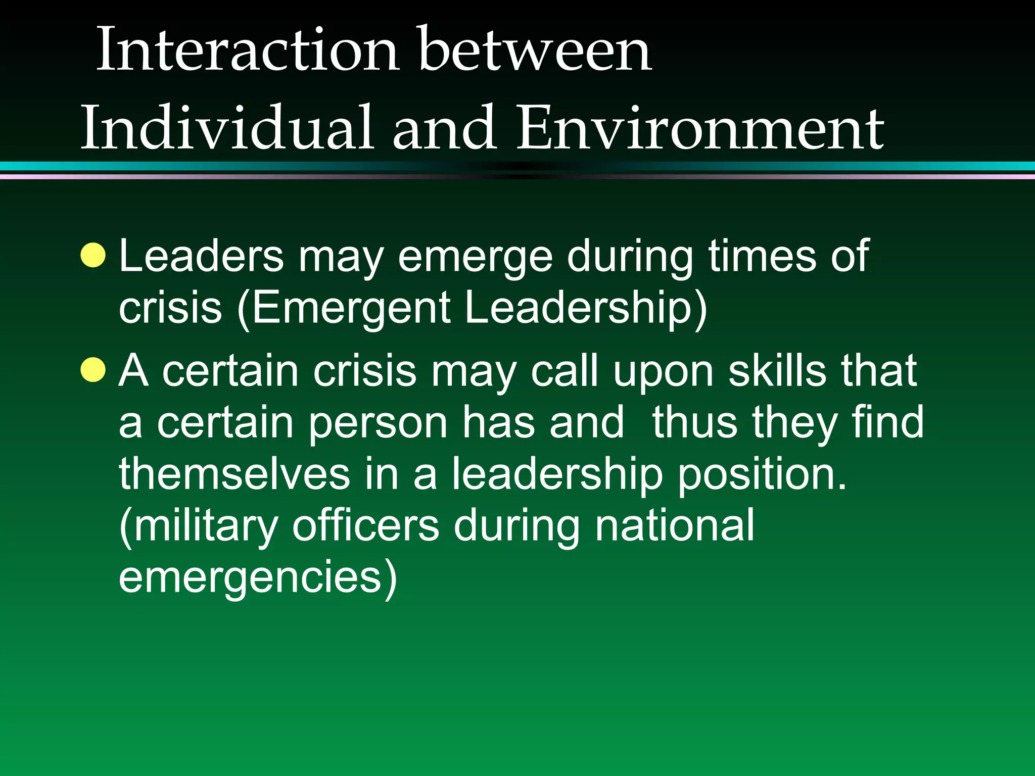 Introduction To Leadership | PPT
