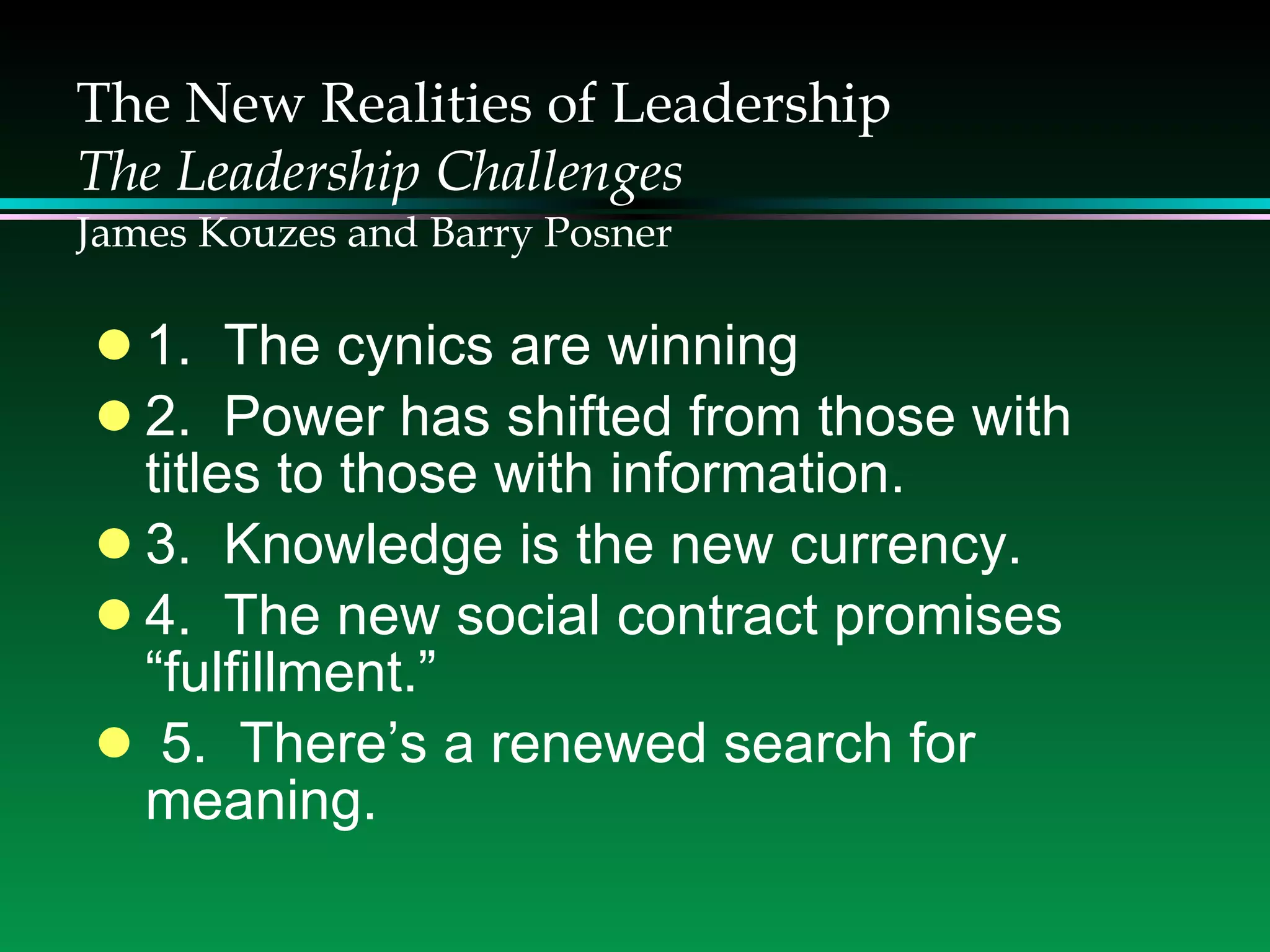 Introduction To Leadership | PPT