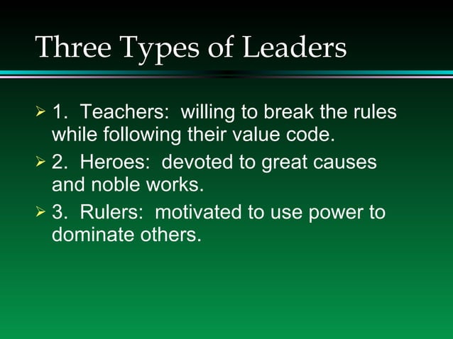 Introduction To Leadership | PPT | Executive Leadership & Management ...
