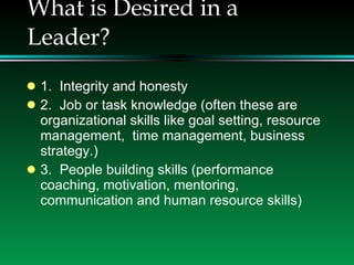 Introduction To Leadership | PPT