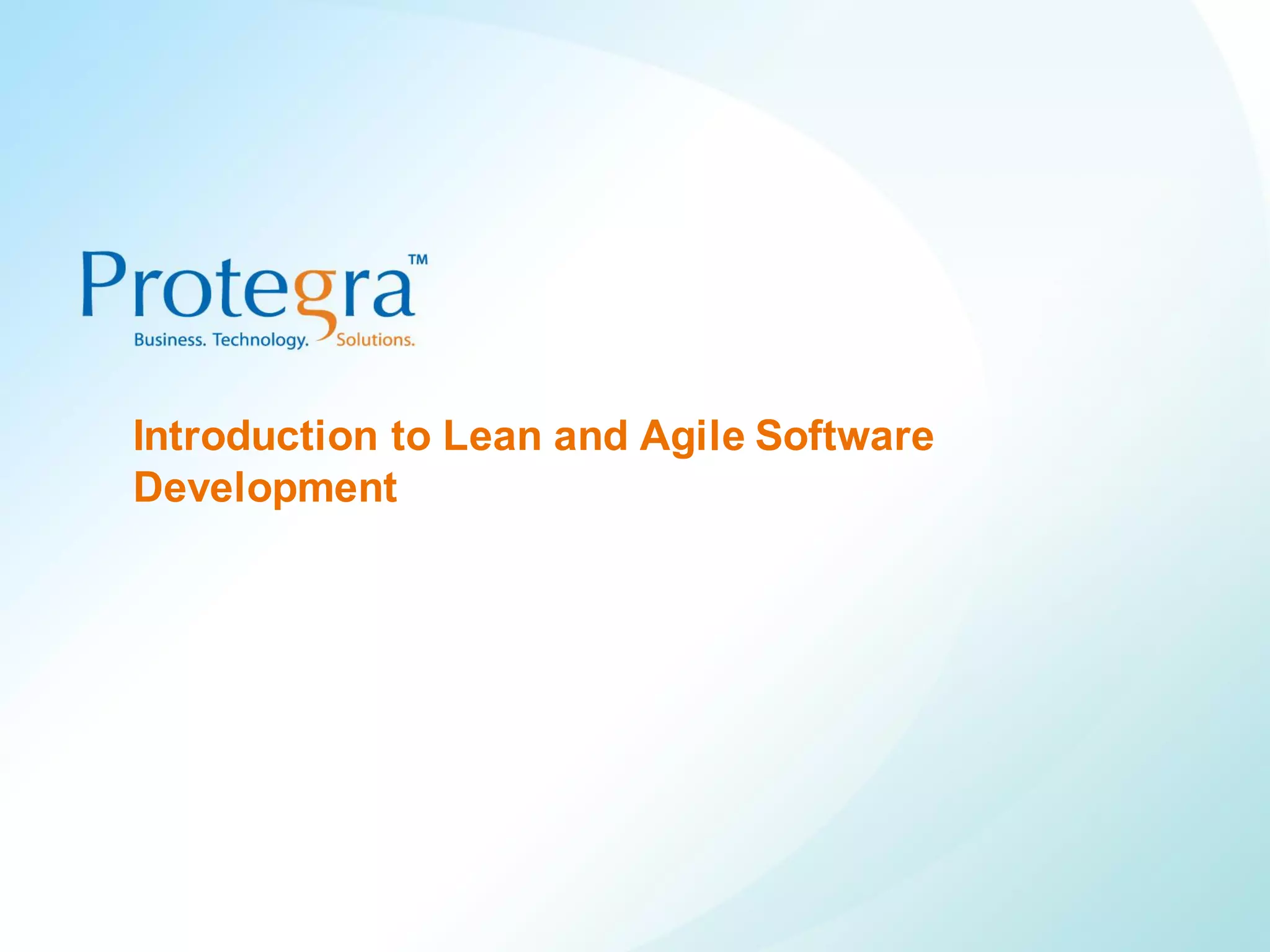 Introduction to lean and agile | PDF | Programming Languages | Computing
