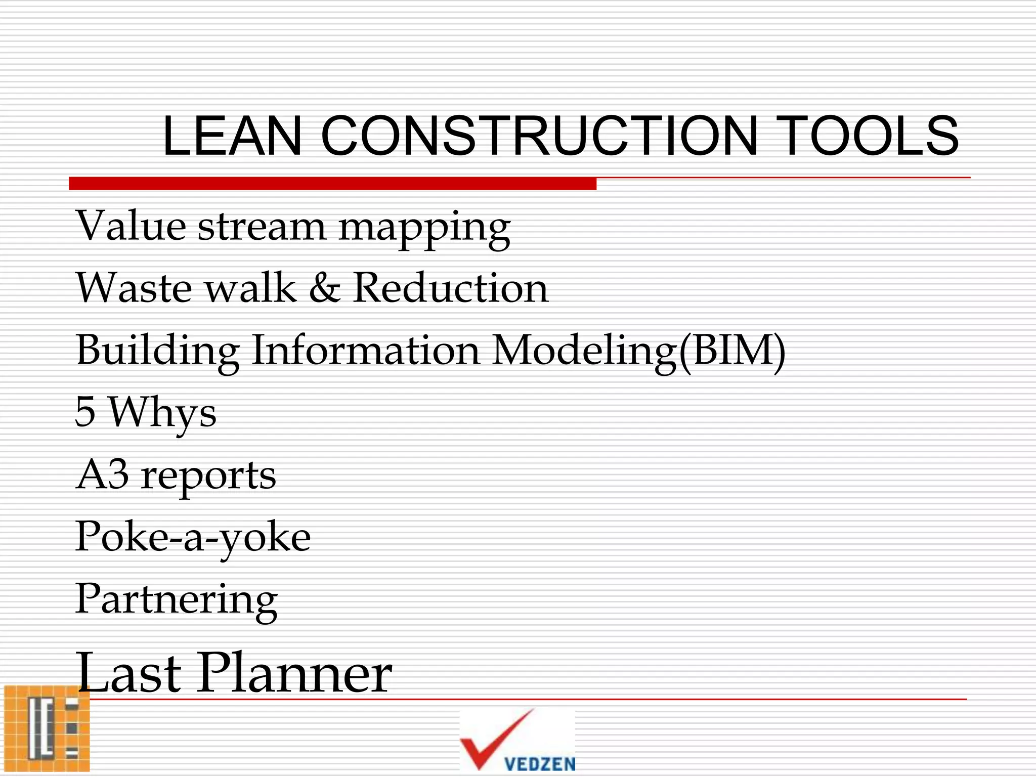 Introduction to Lean Construction | PPTX