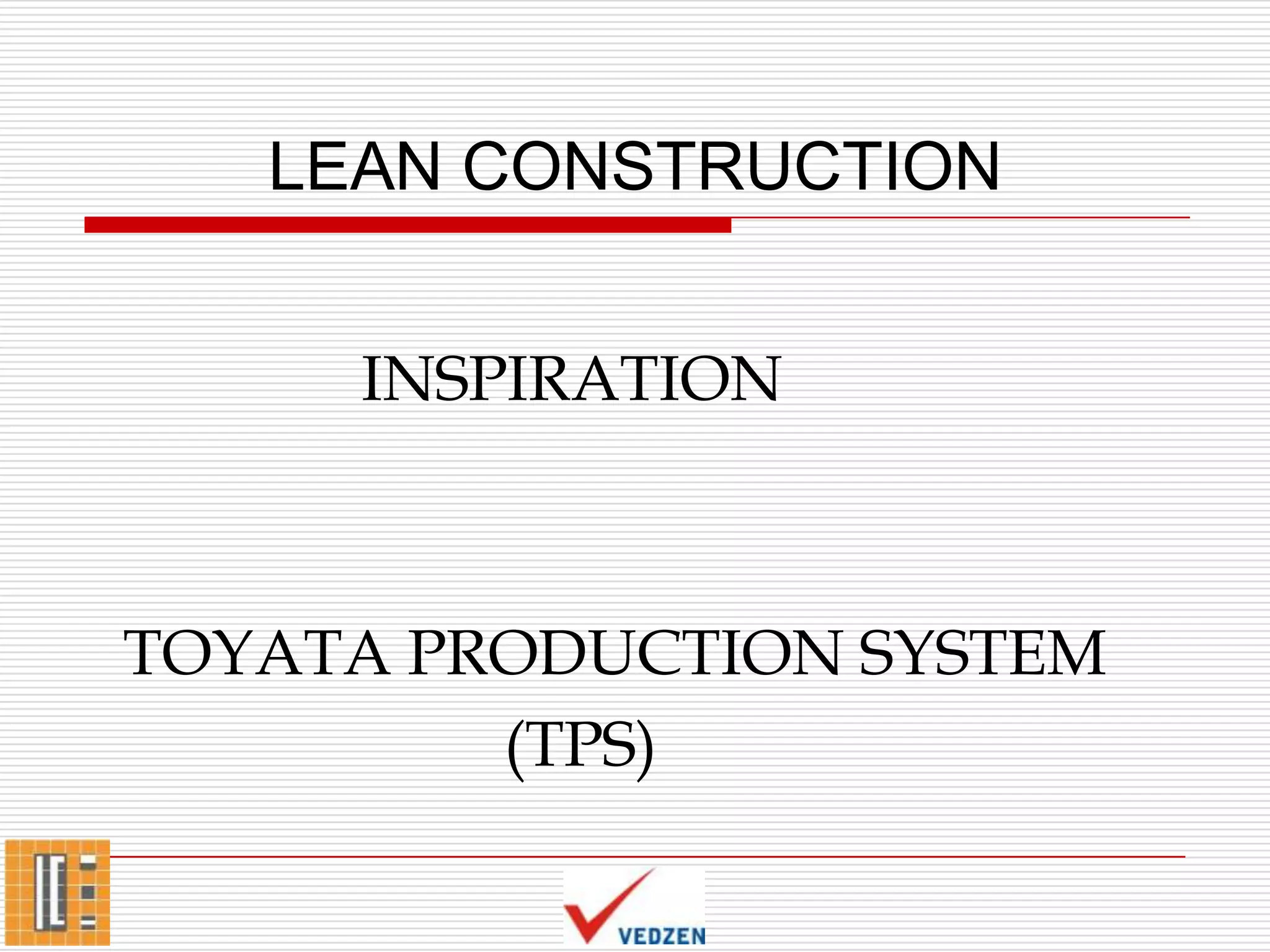 Introduction To Lean Construction Pptx