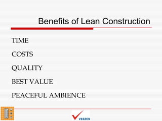 Introduction to Lean Construction | PPTX
