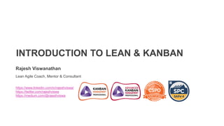 Introduction to Lean and Kanban | PPT
