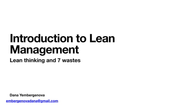 Introduction to lean management .pdf