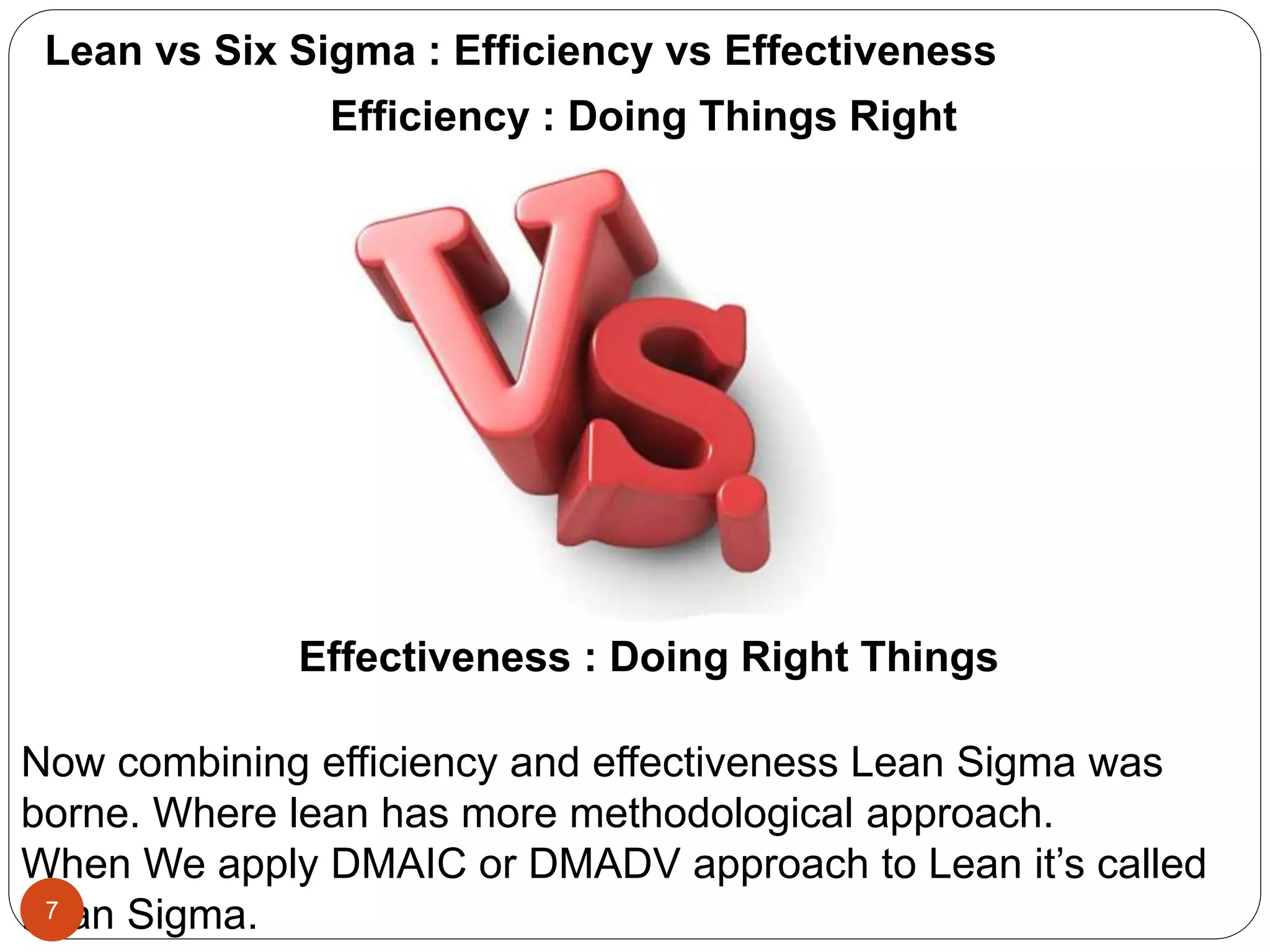 Lean Six Sigma - Introduction | PPTX