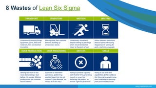 8 Wastes in Lean | PPTX