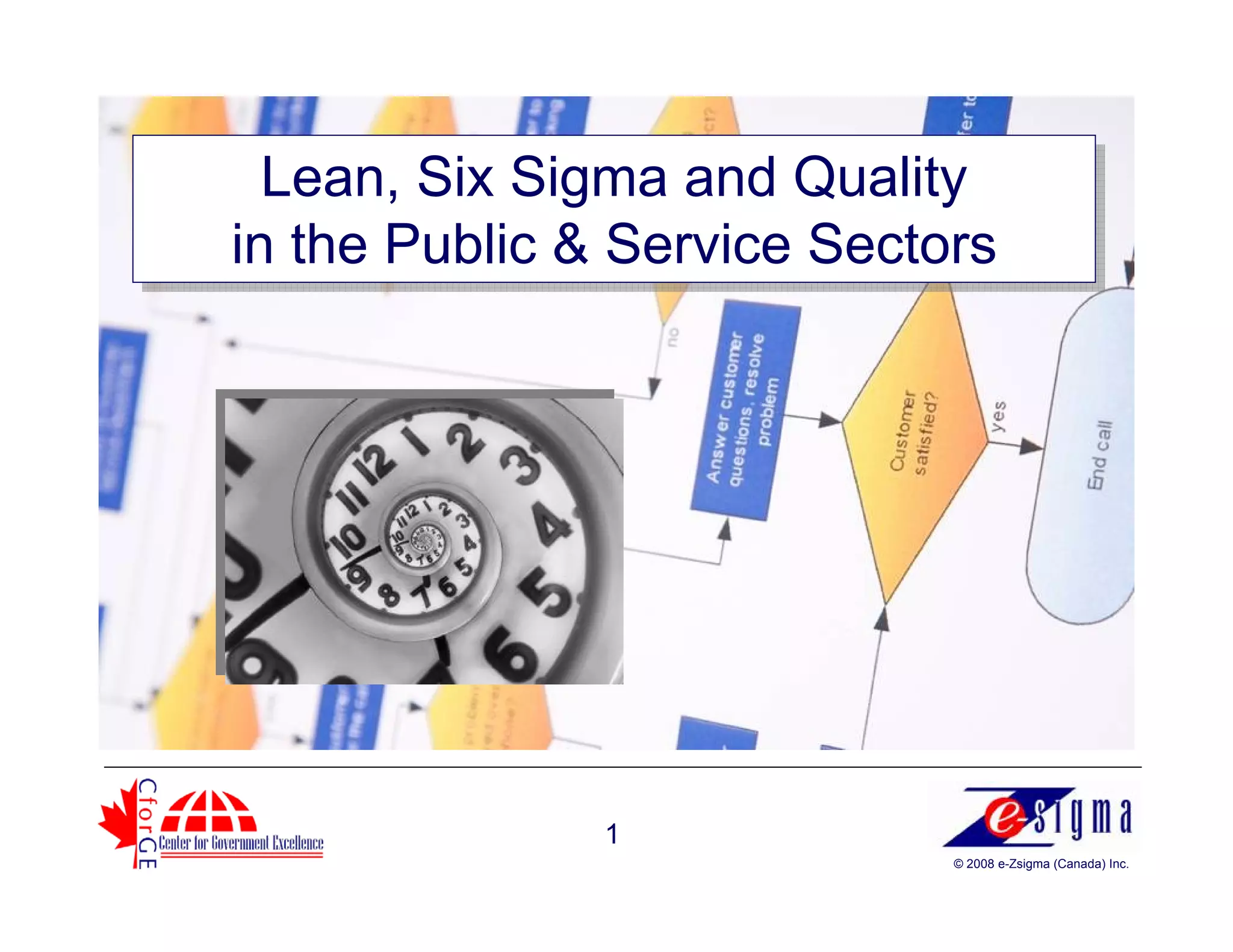Introduction To Lean Six Sigma | PDF