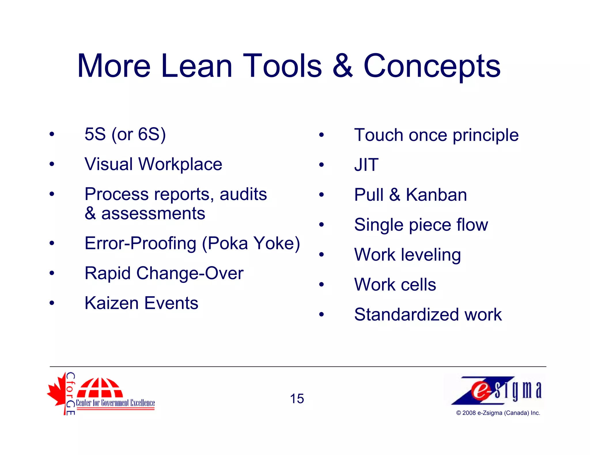 Introduction To Lean Six Sigma | PDF