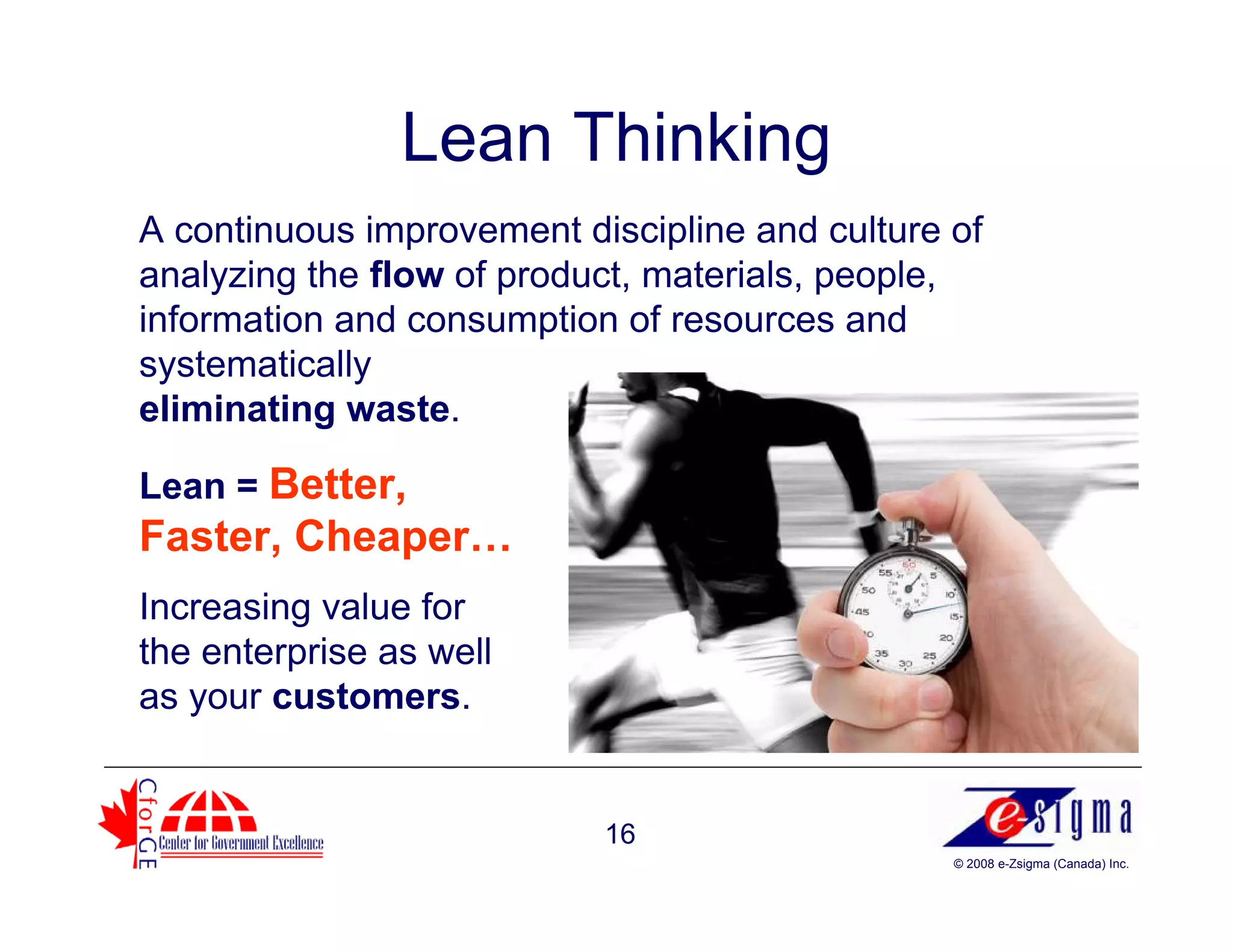 Introduction To Lean Six Sigma | PDF