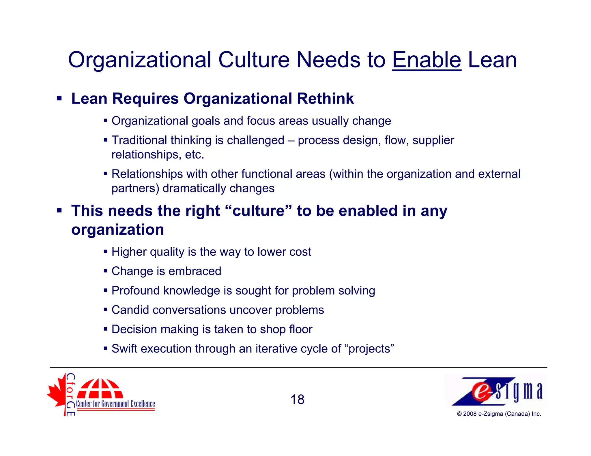 Introduction To Lean Six Sigma | PDF