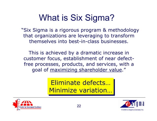 Introduction To Lean Six Sigma | PDF | Manufacturing Industry | Industries