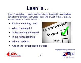 Introduction To Lean Six Sigma | PDF