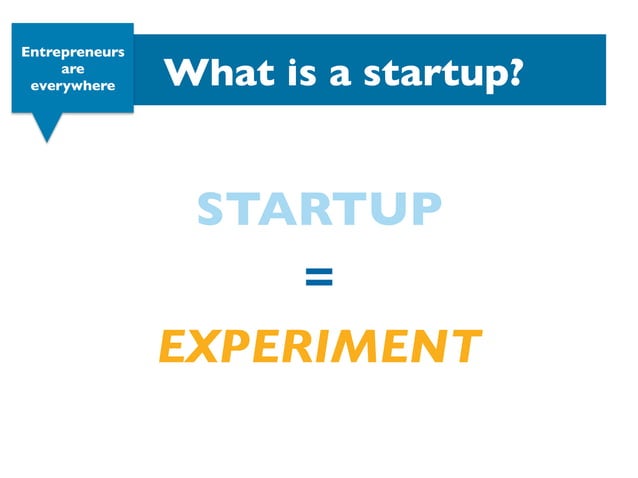 Introduction to Lean Startup | PPT