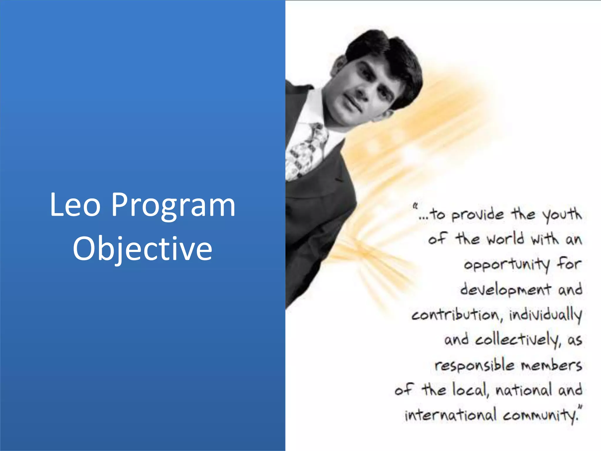 Introduction to leo program | PPTX