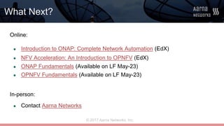 Introduction to OPNFV and ONAP training courses | PPTX