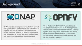Introduction to OPNFV and ONAP training courses | PPTX